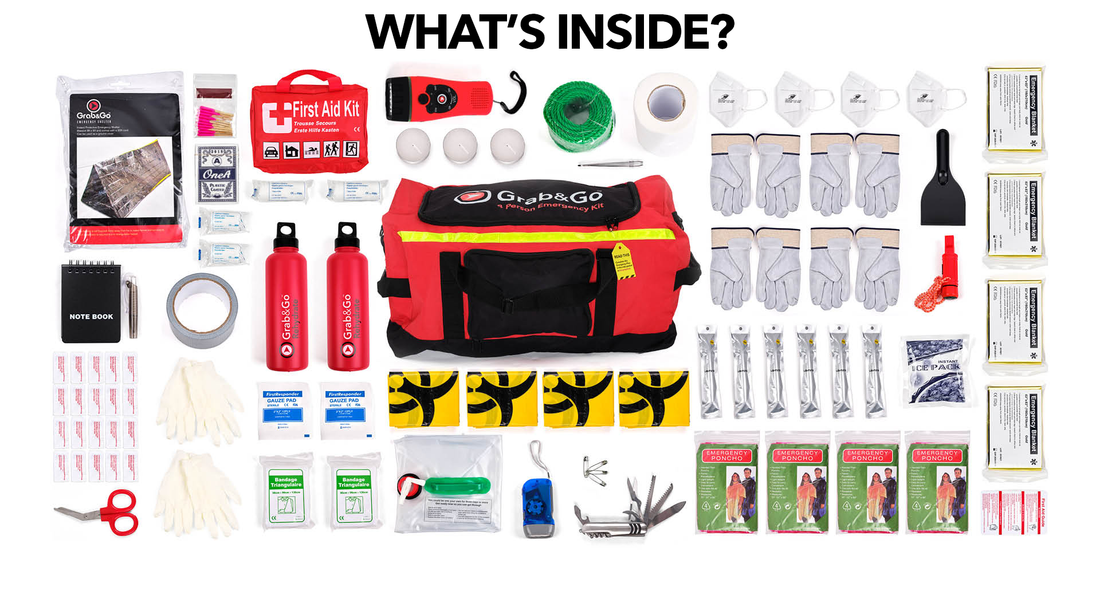 4 PERSON EMERGENCY KIT – Grab & Go NZ Ltd